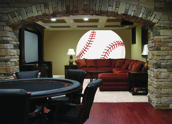 Mega Baseball Paint-by-Number Wall Mural – Elephants on the Wall